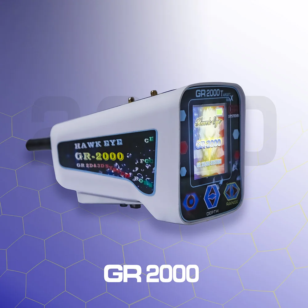 GR2000 Long Distance 3D Pulse Induction Metal Detector for Gold ...