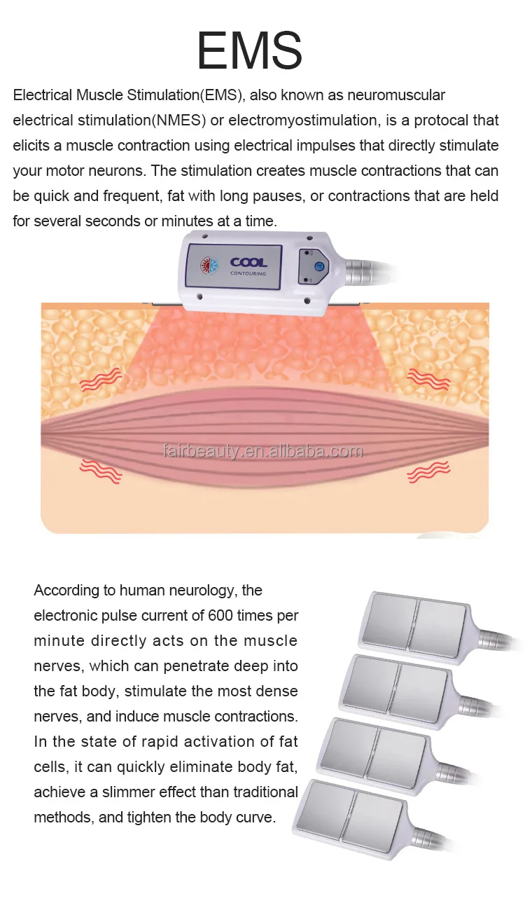 Portable Cryo Pads Cool Thermal Paddles Body Contouring Equipment ...