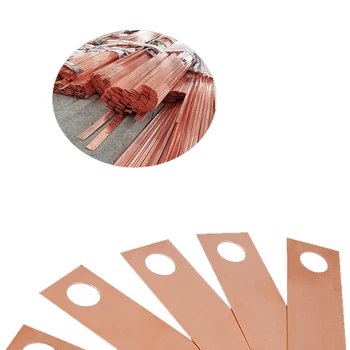 Flange Electrostatic Jumper Copper Connection Piece Grounding Custom ...