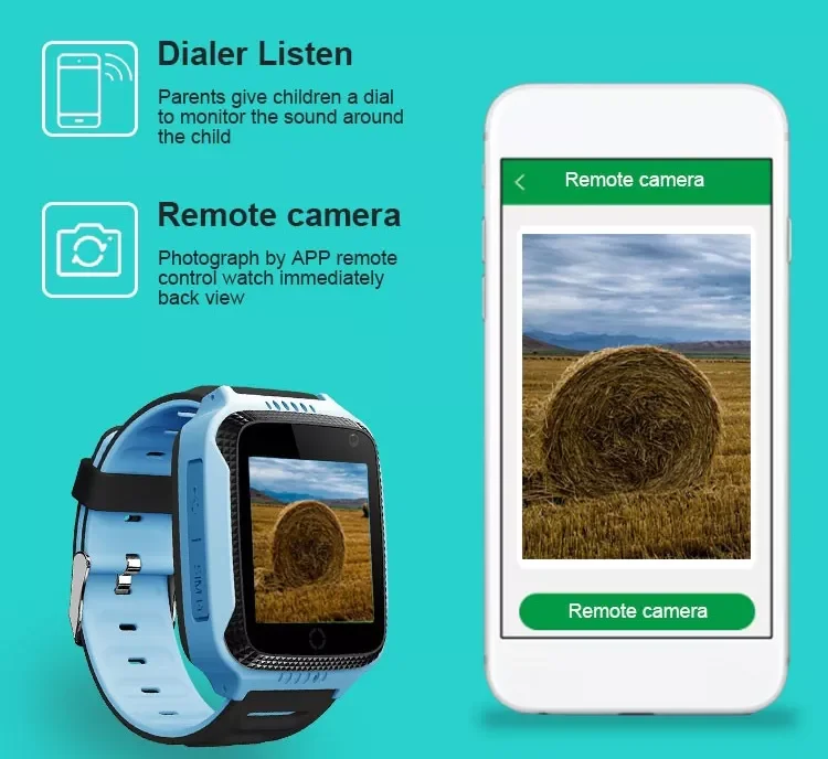 Wonlex 2g Kids Smart Watch Two-way Calling Sos Gps Tracking Children ...