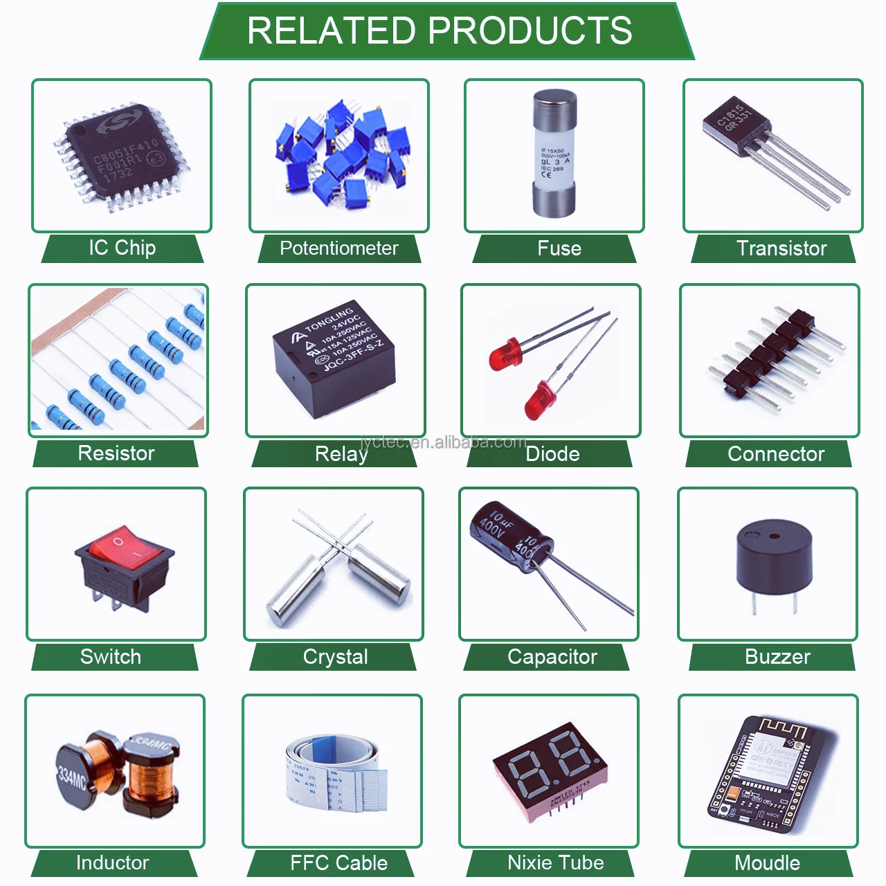 3015A SFM-27 DC3-24V Instant Sound Audible 3015 Piezo Buzzer