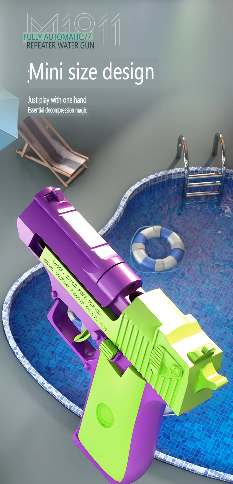 Sand Hawk Toy Gun 3d Printing Mini Turnip Gun On Empty Bin Decompress ...