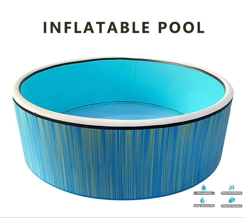 Outdoor Pet Round Inflatable Folding Plunge Collapsible Ice Recovery ...