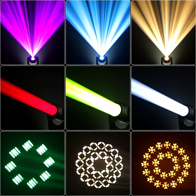 VALAVA 250W Mini Moving Head Light - Professional Stage Lighting