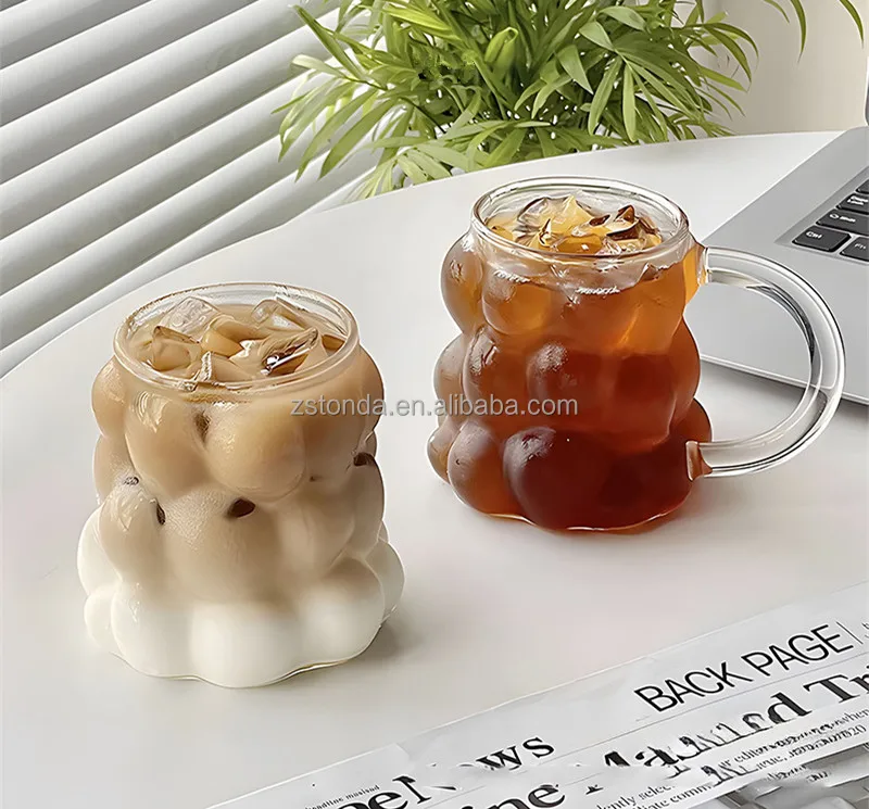 Hot Selling Hand Blown Grape Shaped Glass Cups,Reusable Heat-resistant ...