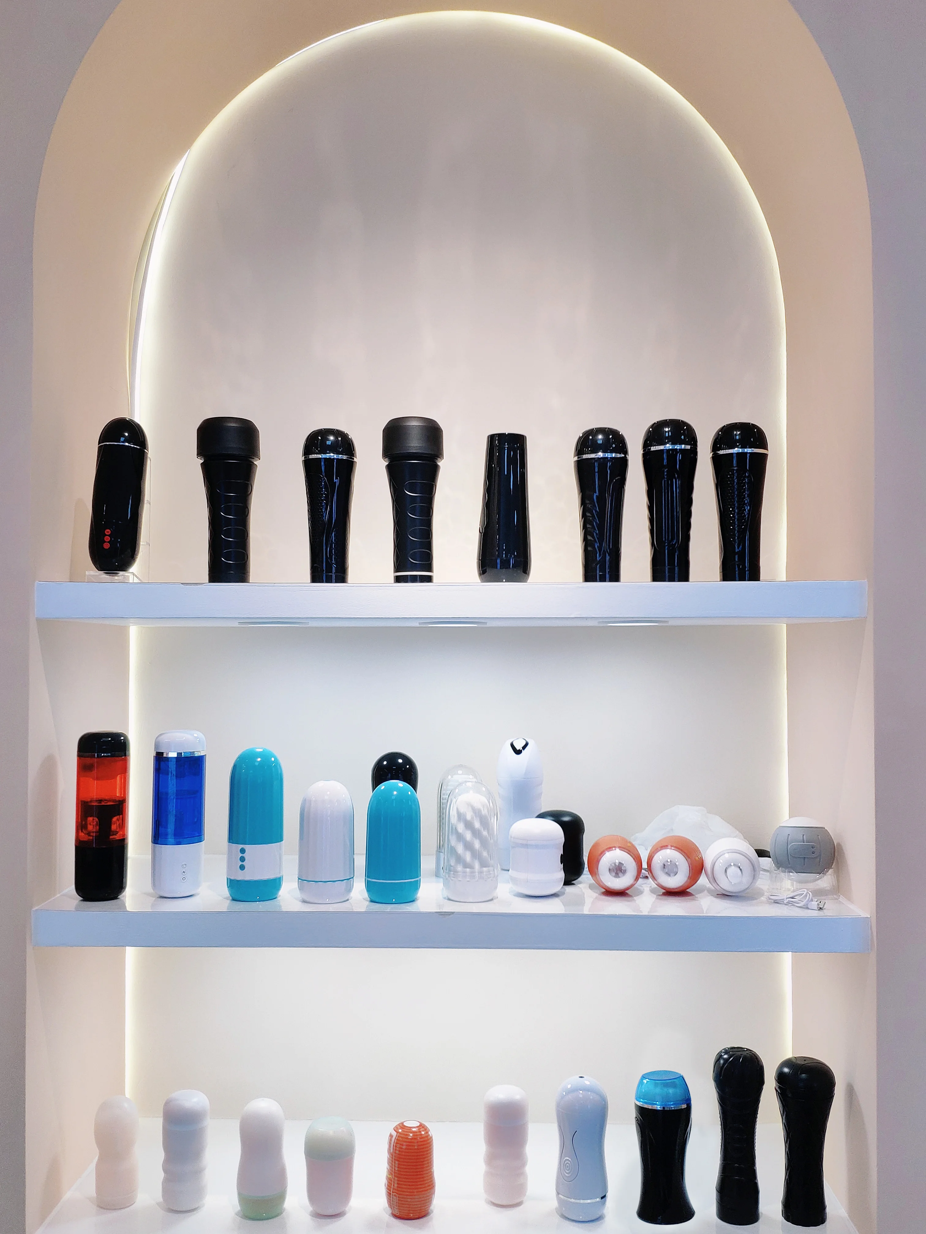 Can Imitate Ladies Enjoyable Voice Masturbation Cup Artificial Vagina Mentelescopic Rotary ...