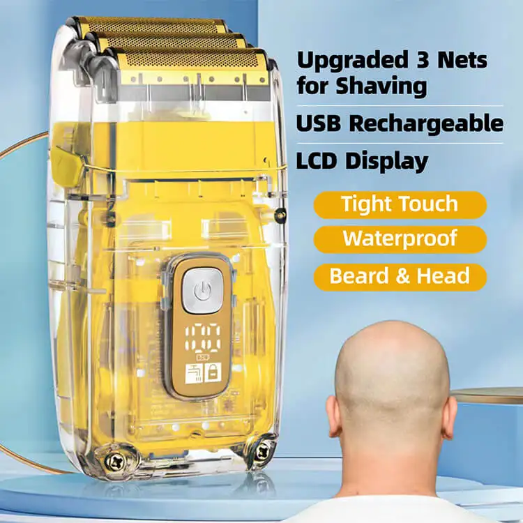 Professional Foil Shaver Men's Electric razor Shaving Machine Hair ...