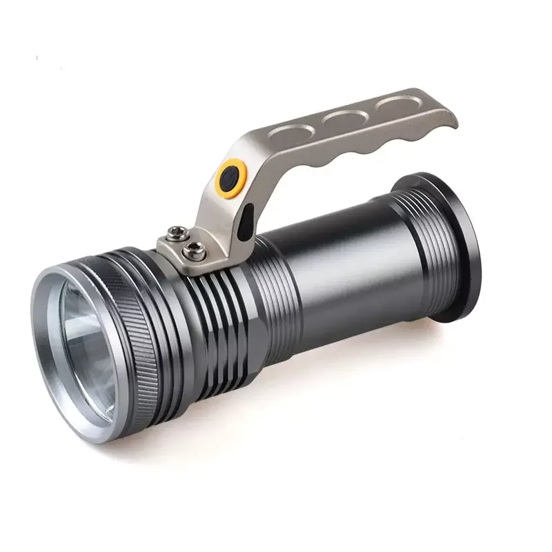 Brightest Hand Crank Firefighting Flashlight - 1000+ Lumens