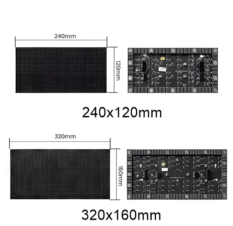 Modern Style Small Flexible LED Display Screen Matrix Film Advertising ...