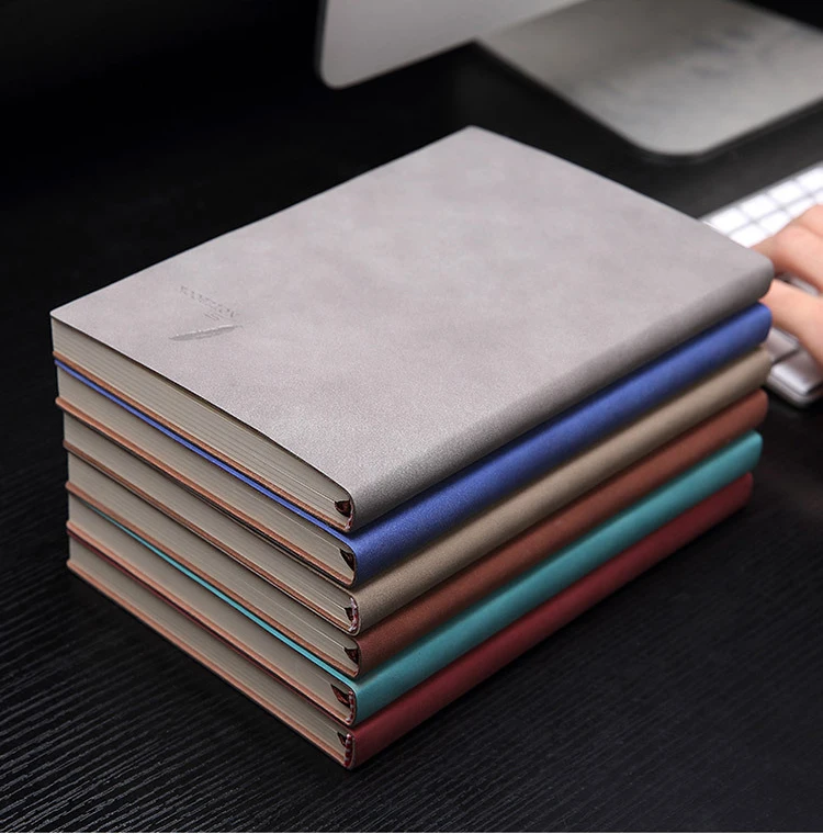 Large Notebook A4 Soft Cover 200sheets College Ruled Thick Academic ...
