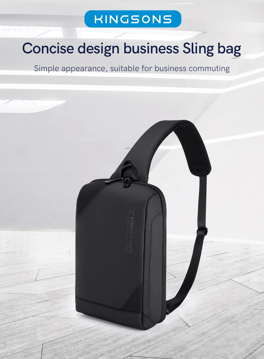 Kingsons OEM Model K10192W Crossbody Bag Unisex Waterproof Polyester ...