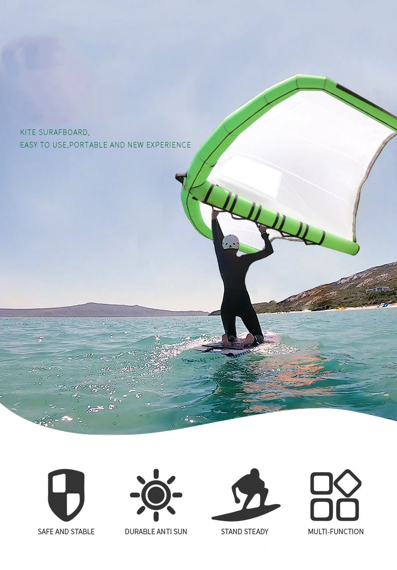 Inflatable Wing Foil Sail 4M 5M 6M Wingfoil Wind Surf Wingsurf ...