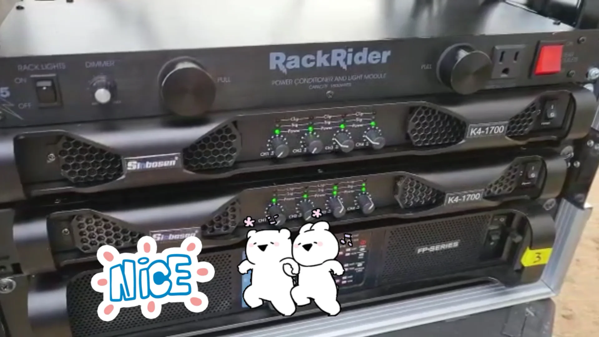 Sinbosen K4-1700 2800 Watts 4 Channel 1u Professional Digital Amplifier - Buy 2800 Power ...