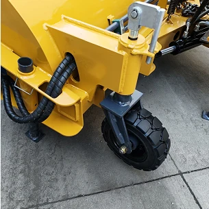 Hydraulic Motor Machine Brush Broom Snow Sweeper for Excavator