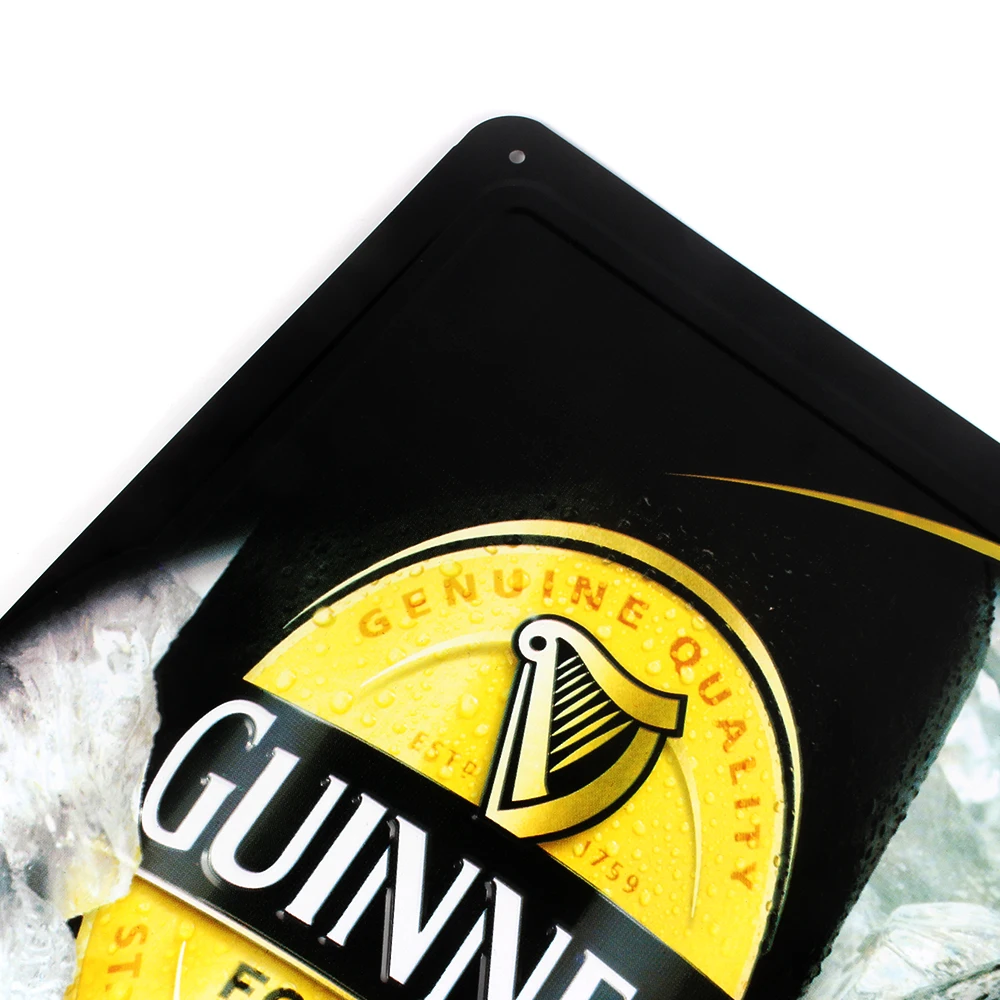 Wholesale Custom Vintage Metal Tin Sign Decorative Embossed Beer Metal ...