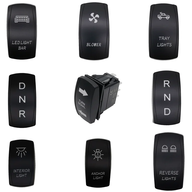 Waterproof Rocker Switch 12V 20A - Reliable IP68 Solution