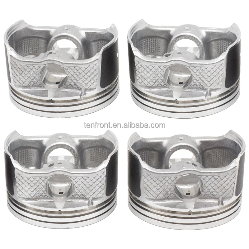 L31S-11-010 Piston Set 4pcs STD High Performance Car LF Engine Piston ...