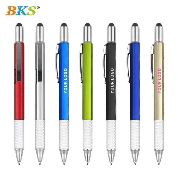 Practical Multi Functional 2-in-1 Touch Screen Pen Plastic Ballpoint ...