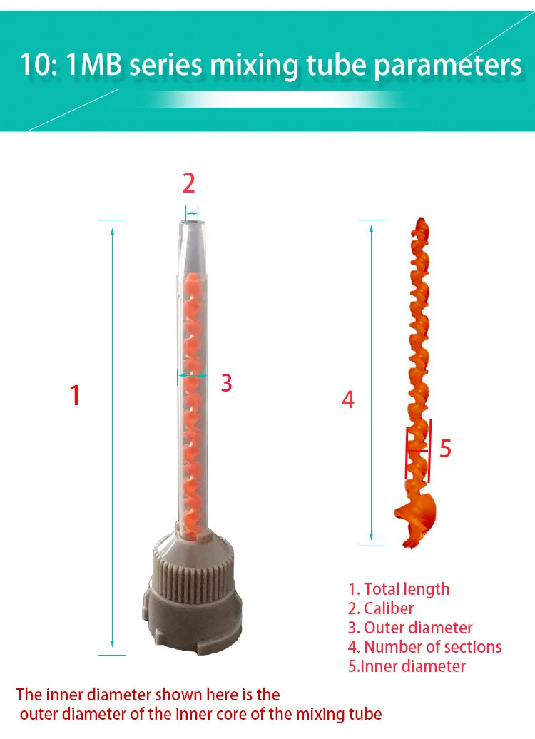MB3.2-16 10:1 Epoxy Resin Mixing Tube - Efficient & Durable