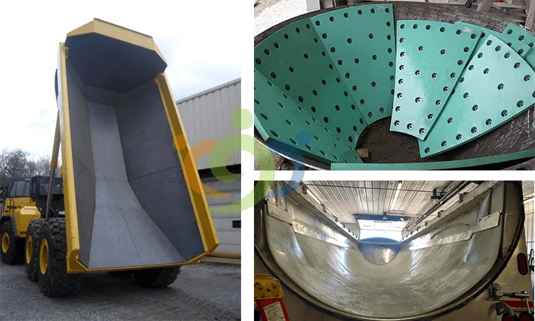 Super-slide Plastic Dump Truck and Trailer Liners