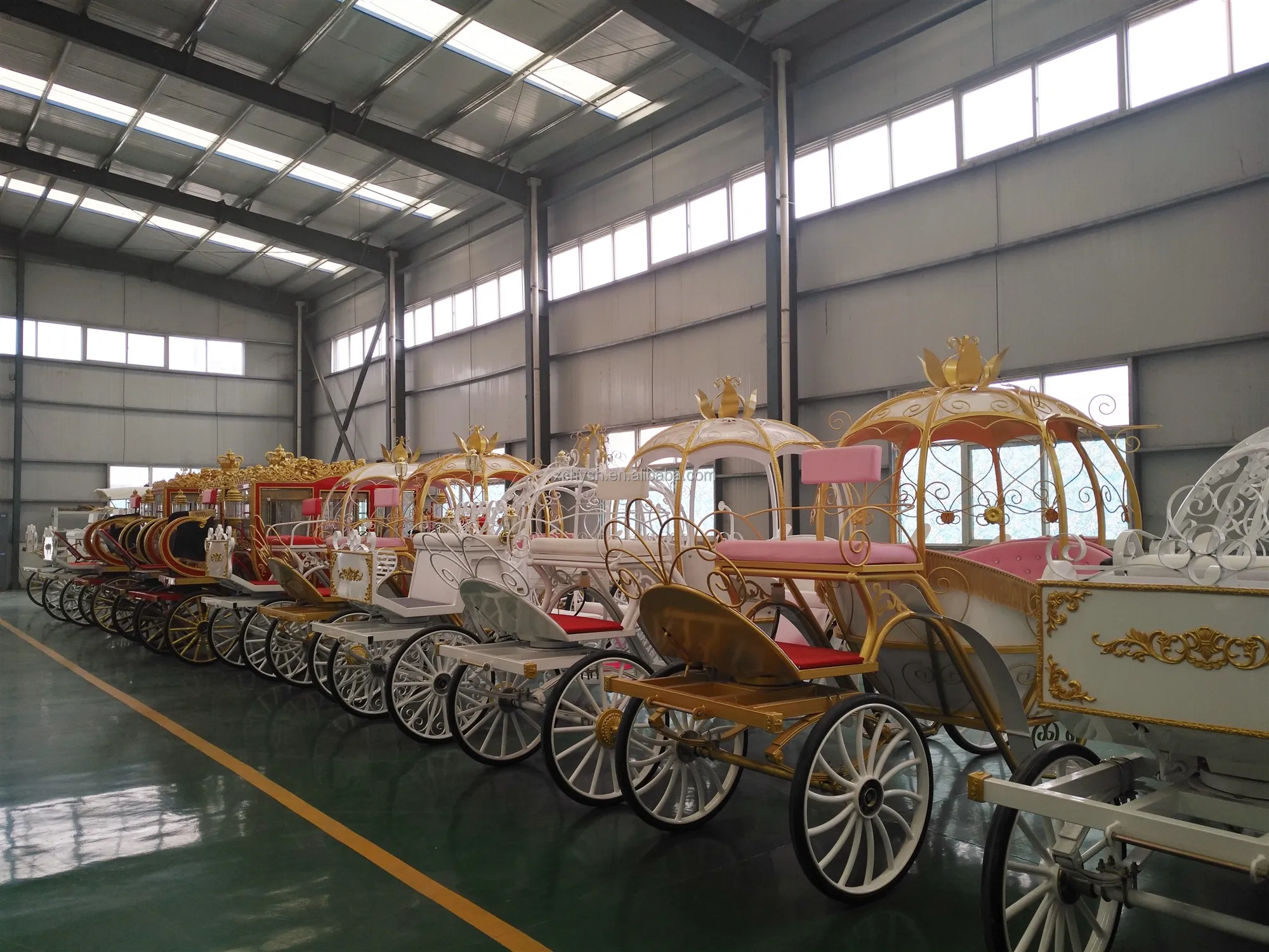 High Quality Princess Cinderella Wedding Sightseeing Electric Coach ...