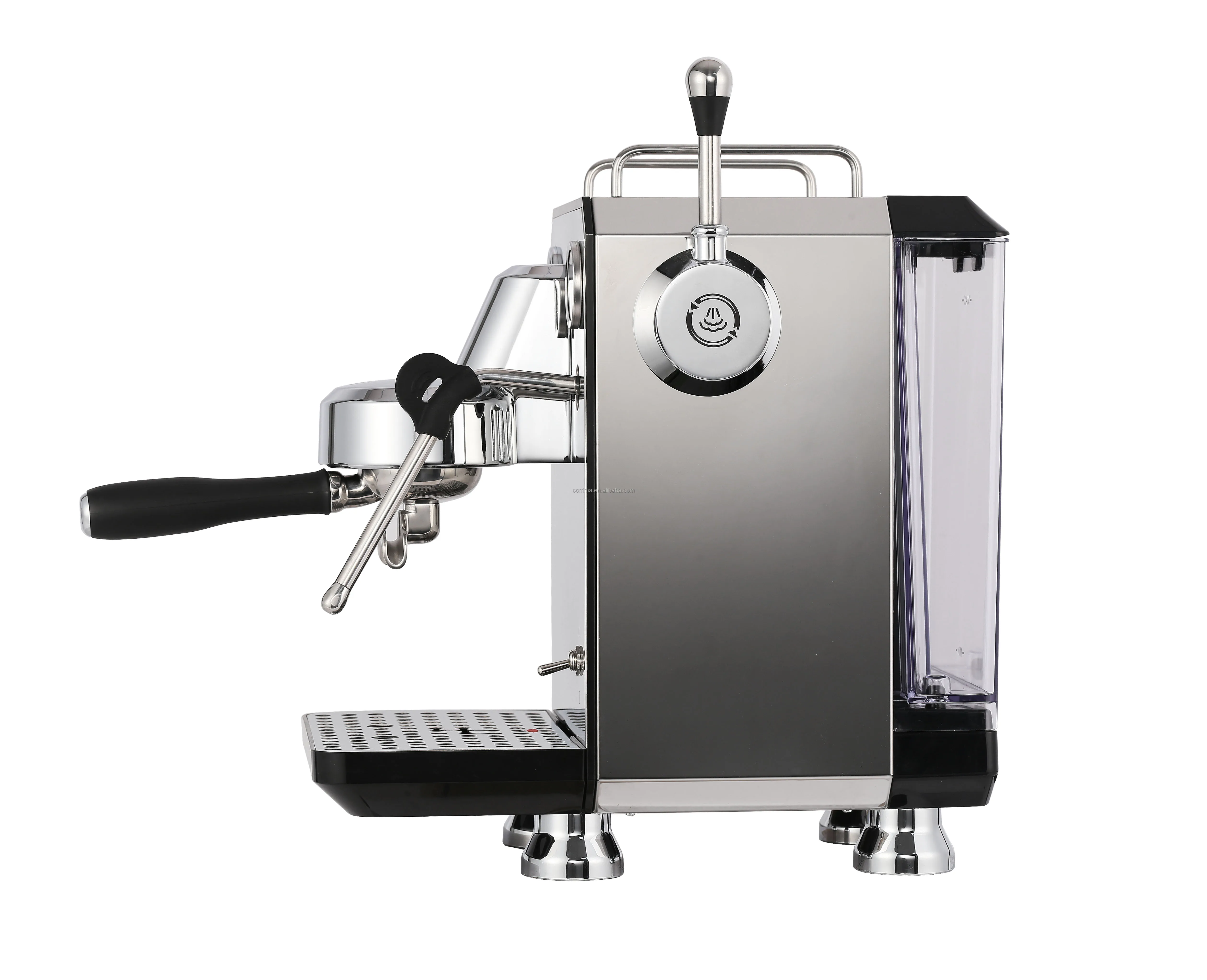 Full Stainless Steel Housing Home Use Coffee Machine 15bar Pressure ...