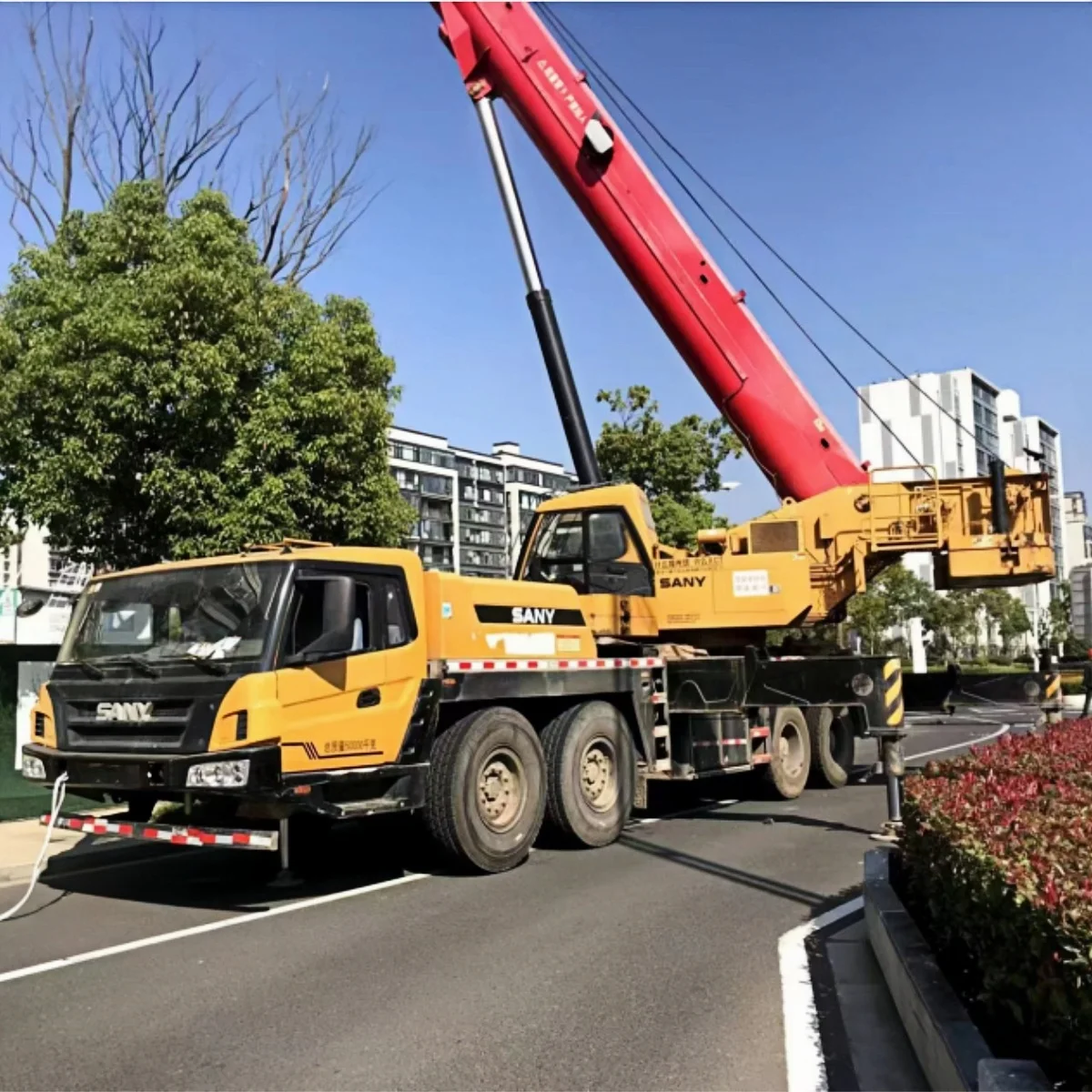 Professional Grade SANY STC800T5 Truck Crane, 80Ton Lifting Capacity ...