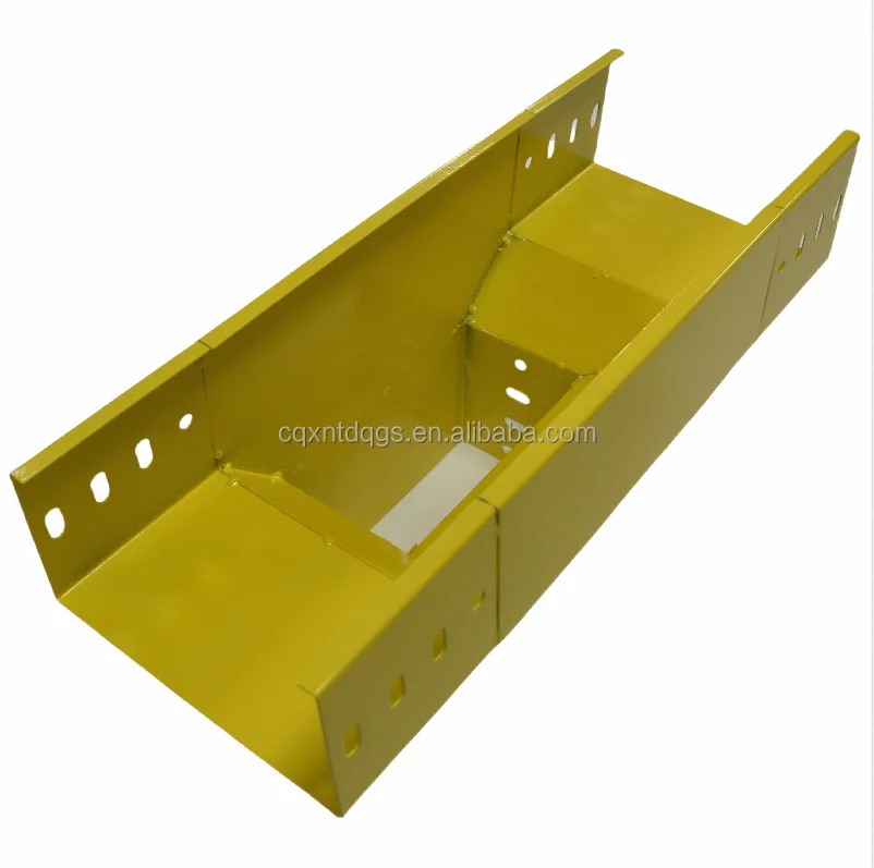 Galvanized Steel Cable Tray Heavy Loads with Trough Cable System ...
