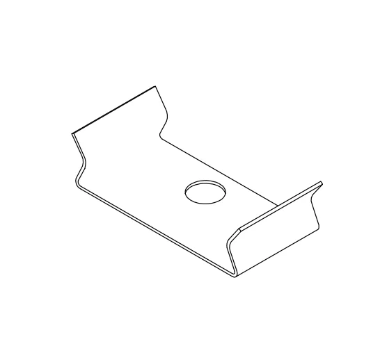 Custom Oem Spring Steel/stainless Steel Flat Metal Spring Clips ...