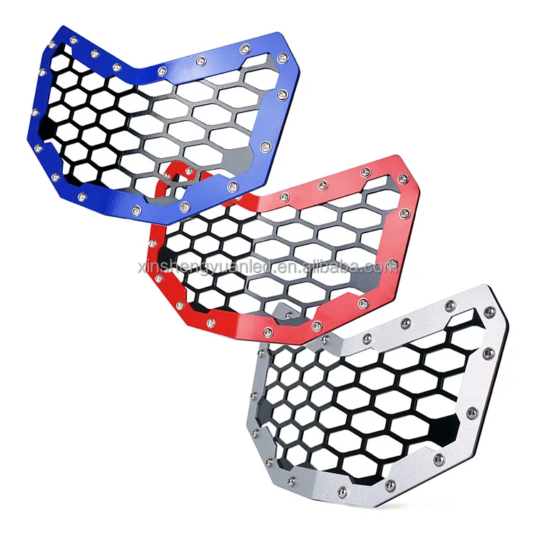 Atv Utv Front Bumper Mesh Grille Guard For Polaris Can-am Maverick X3 ...
