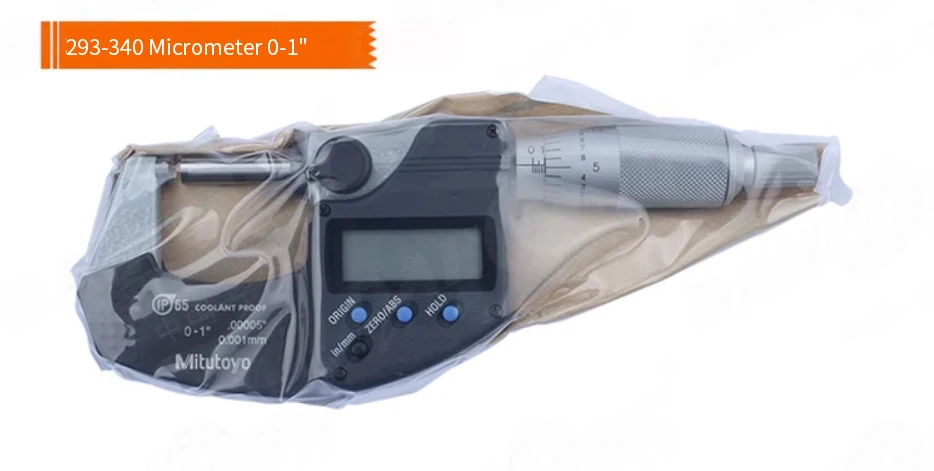Mitutoyo Micrometer Japanese Famous Brand For Submicron Unit ...