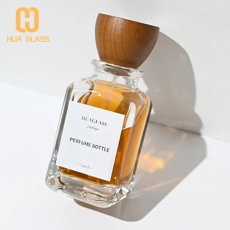 Custom Square Cube Perfume Bottles - 30ml, 50ml, 100ml