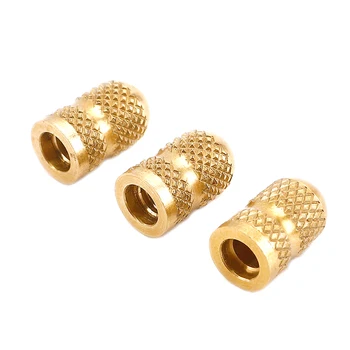 Curved Groove Copper Female Thread Stud Cylindrical Ball-end Cross ...