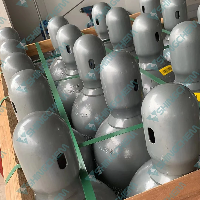 Gas Refillable Refrigerant Gas Cylinder Cylinder Refrigerant 99.9% Purity R134a Refrigerator Gas ...