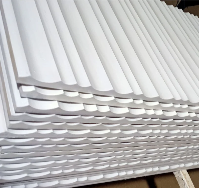 Fluted MDF Board - 3D Carved Wall Panels for Modern Decor