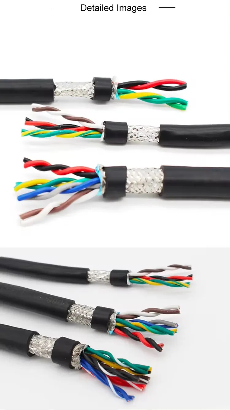 Signal Control Cable Rvsp Twisted-pair Shielded Cable 0.15mm2 0.2 Mm2 0 ...