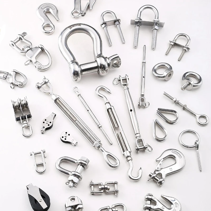 SS316/304 Stainless Steel Swage Stud Terminal Rigging Hardware Wire ...