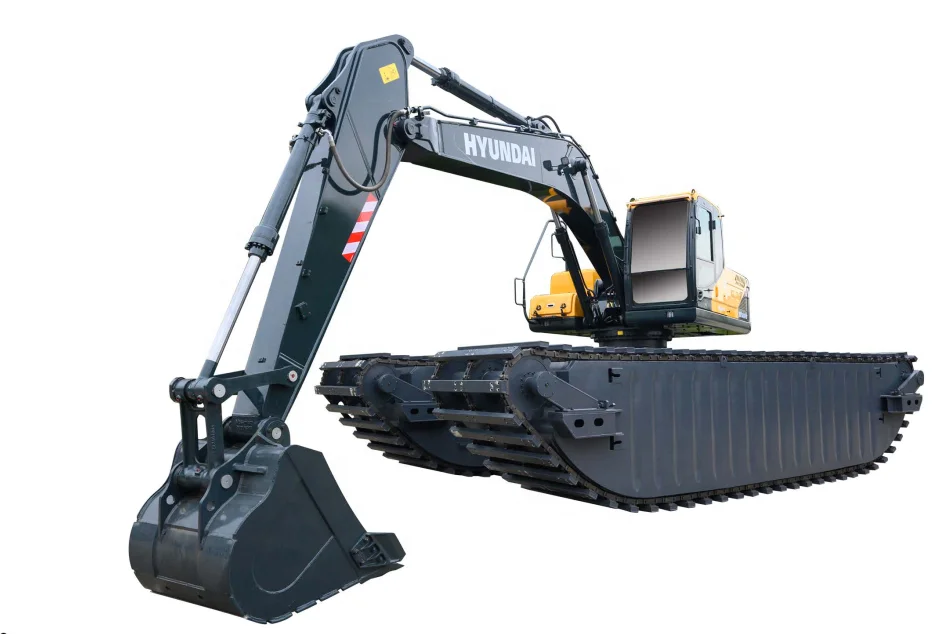 Amphibious Excavator With Pontoons - Buy Excavator Undercarriage ...