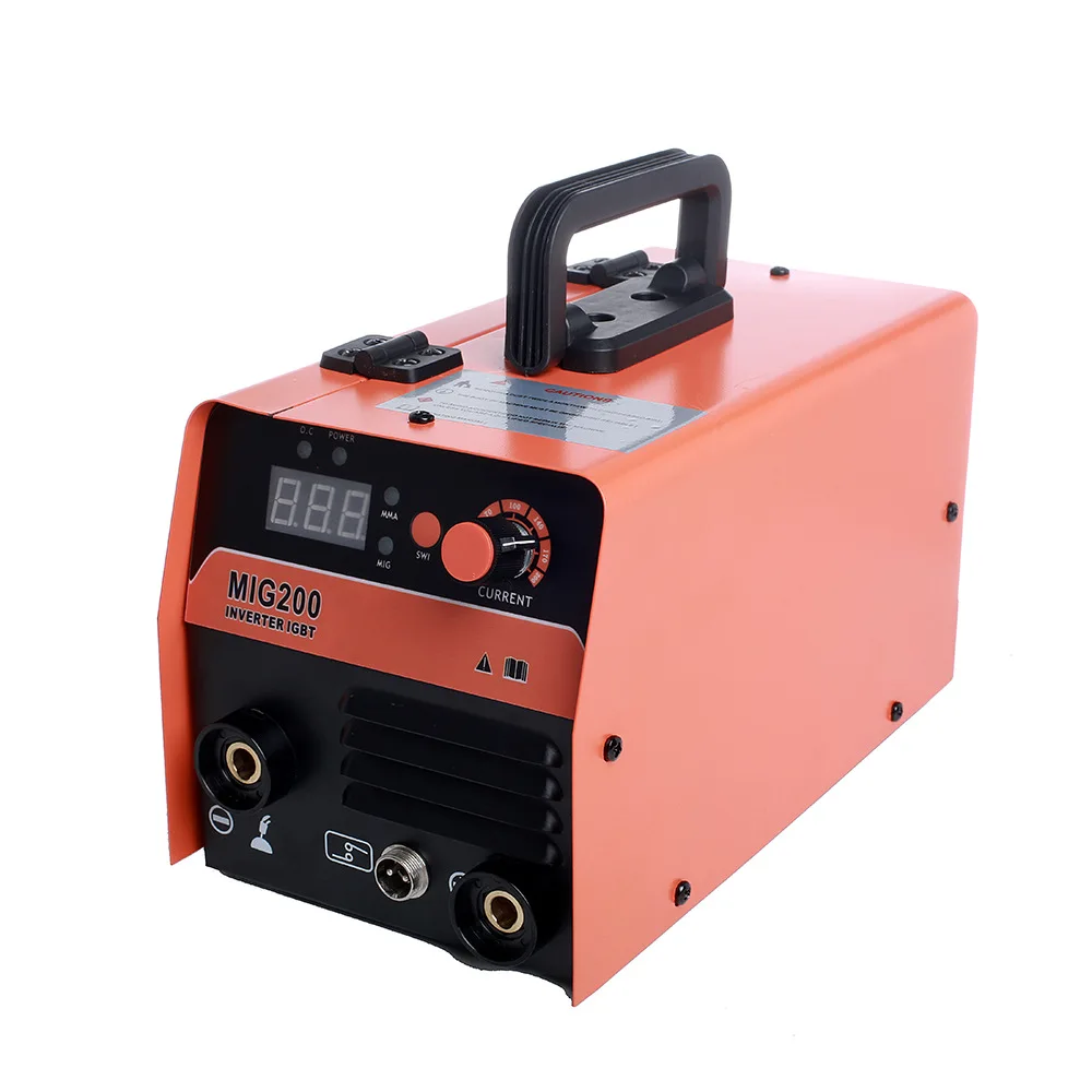 110v Flux Cord Wire Co2 Gas Shielded Welder Portable Mig/mma 200a Arc ...
