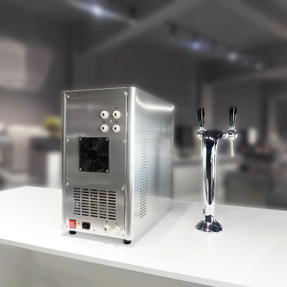 Commercial under Counter Soda Machine with Taps & Drip Tray