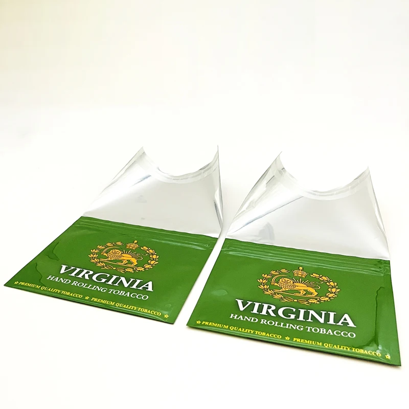 Digital Custom Kwin Pack Plastic Hand Rolling Tobacco Pouch Aluminum ...