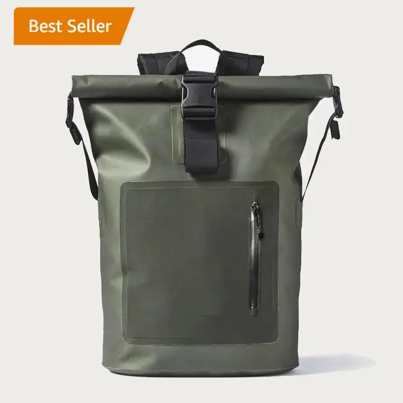 Manufacture Wholesale Custom Men Roll-top Pvc Daypack Dry Bag Fully ...
