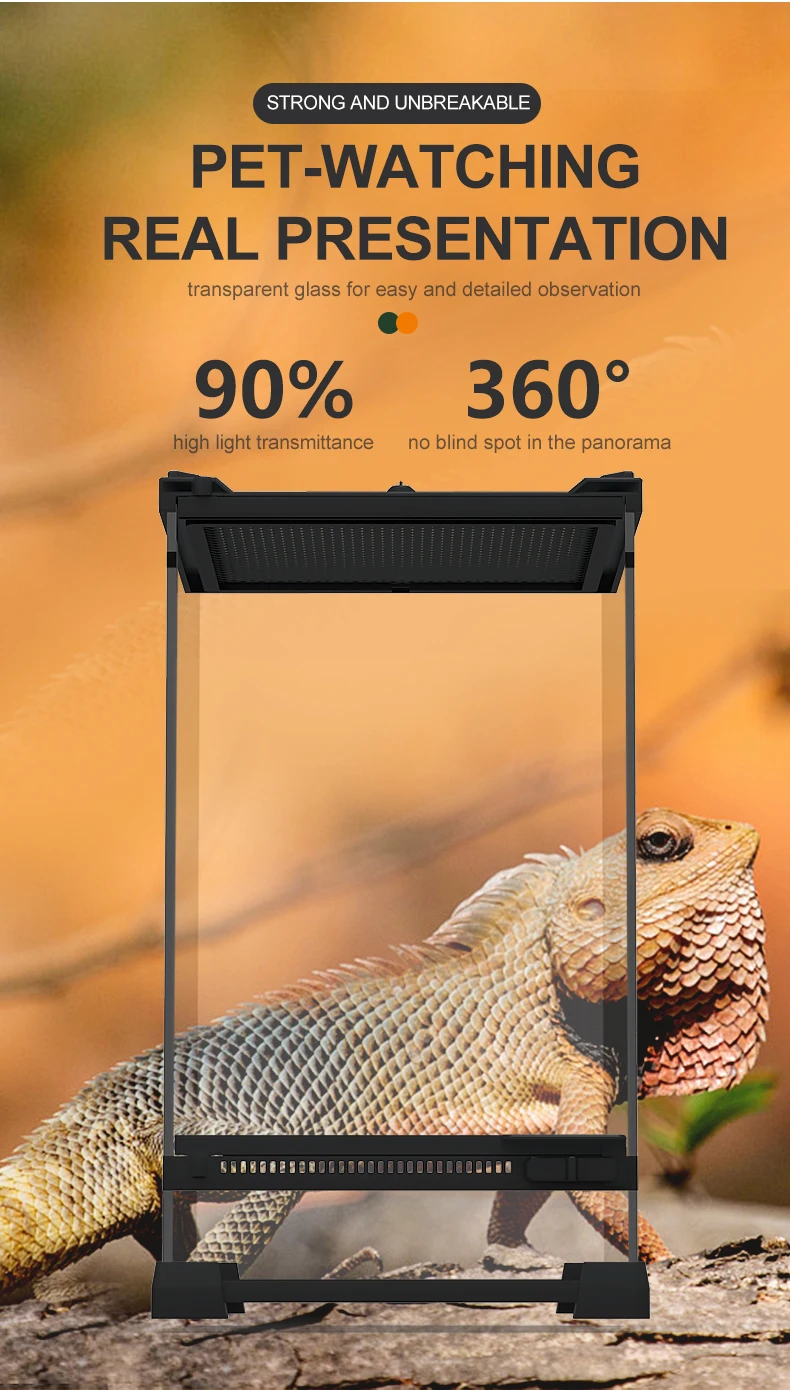 NOMOY PET Reptile Terrarium Cages - Durable & Stylish