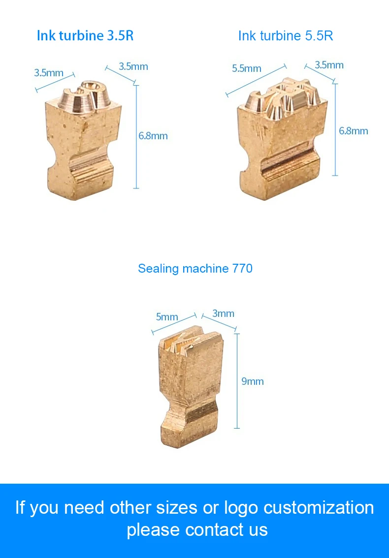 production date coding machine letters compatible with manual and electric coders ideal for ...