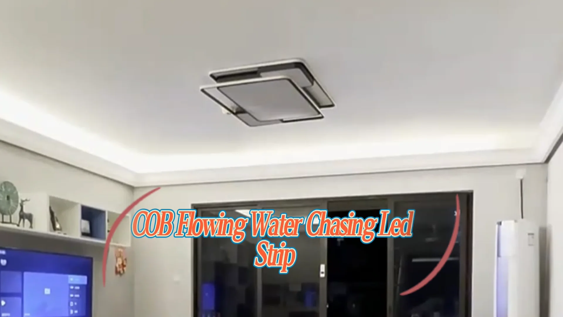 Smart Flowing Led Cob Running Water Led Strip 24v 420led White 4000k ...