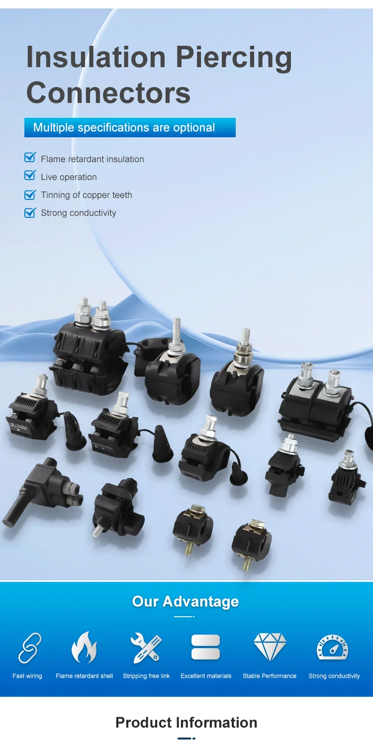 ABC Cable Accessories - Insulated Puncture Clamps TTD THEP IPC TH Type 1KV