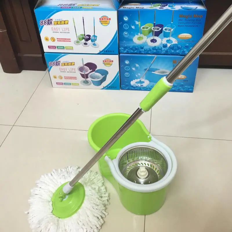 Wastewater Separation Mop Rotating Spin Mop&bucket Automatic Shake Dry ...