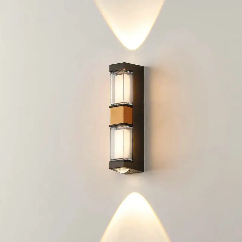 Simple Led Outdoor Wall Lamp Courtyard Wall Hallway Living Room Bedroom ...