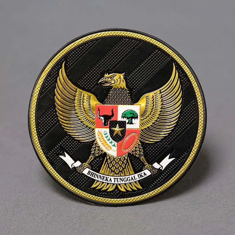 Custom 3D Heat Transfer TPU Logo Embossed Tpu Badge