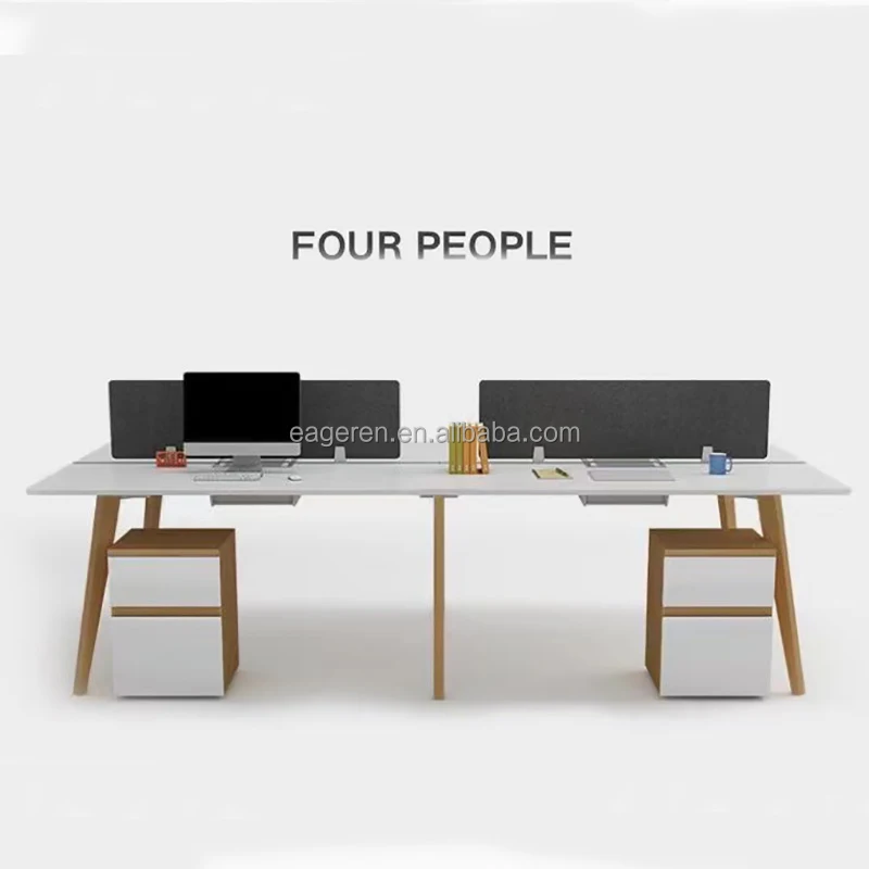 Customized Office Furniture Polyester Soundproof Privacy Desk Screen ...